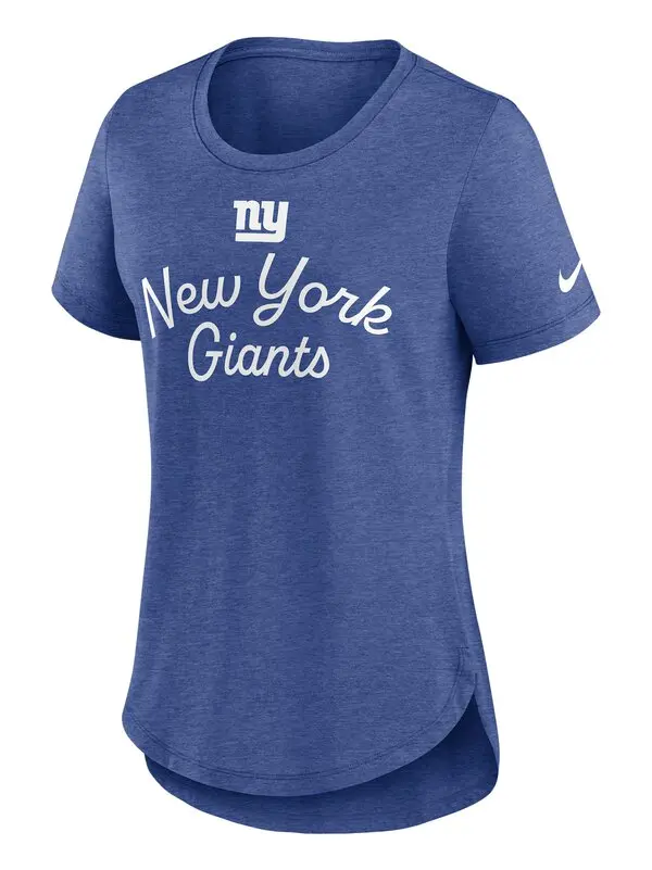 Nike New York Giants Script Nfl T-shirt - Blue
