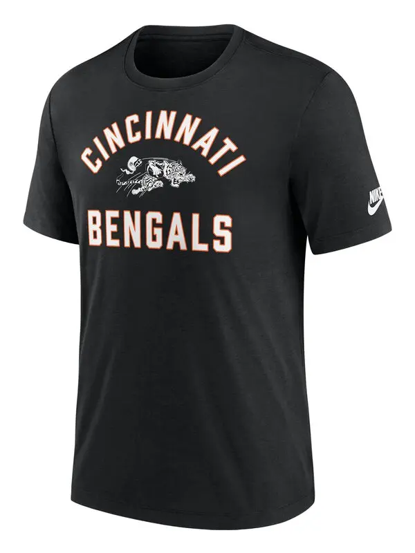 Nike Cincinnati Bengals Favorable Timeline Nfl T-shirt - Black