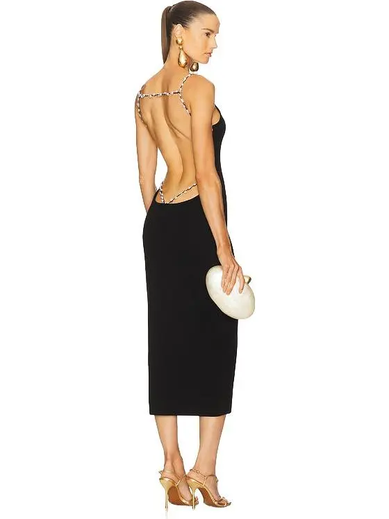 Cult Gaia Cassi Knit Dress - Black
