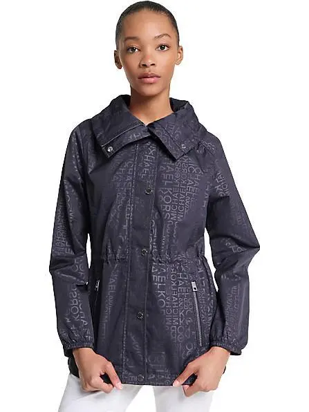 Michael Kors Logo Anorak - Blue