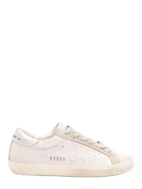 Golden Goose Low-top Sneakers - Platinum/beige