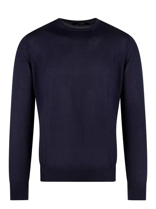 NUGNES 1920 Cashmere And Silk Sweater - Blue