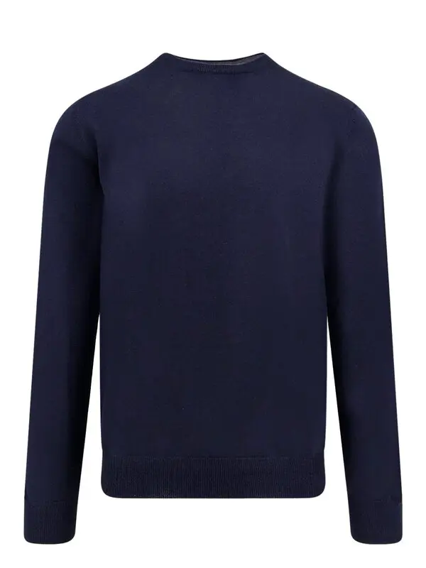 NUGNES 1920 Virgin Wool Sweater - Blue