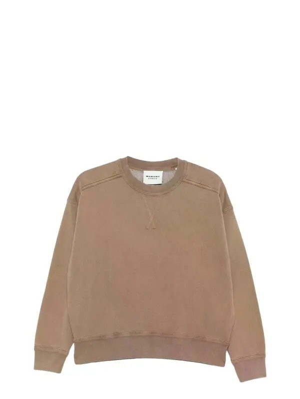 MARANT ETOILE Crew-neck Sweatshirt - Brown