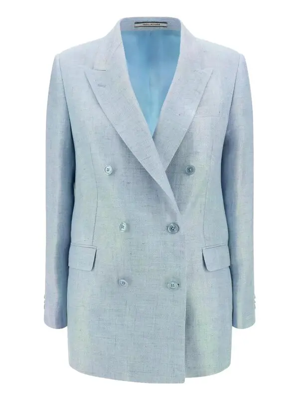 Tagliatore J-jasmine Double-breasted Blazer - Blue