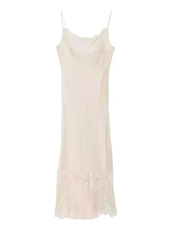 Carine Gilson Calais-caudry Slip Dress - Neutrals