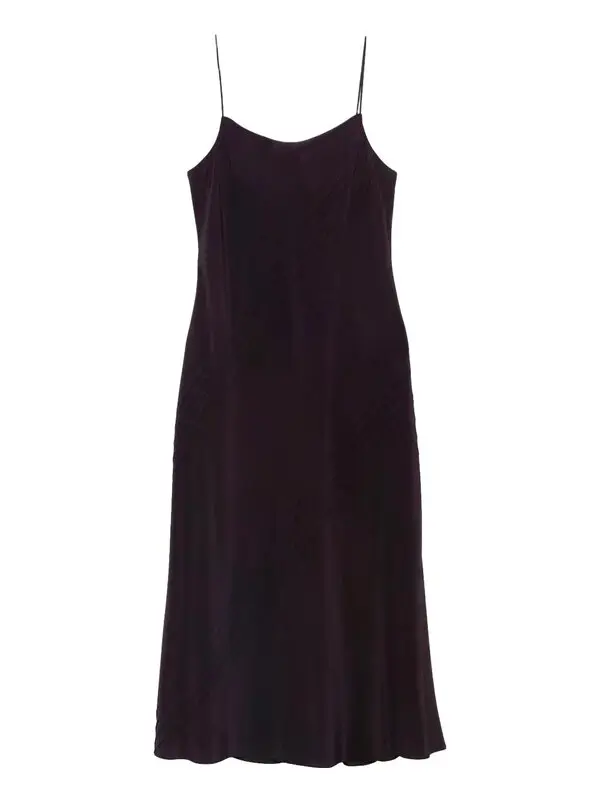 Carine Gilson Silk Nightdress - Purple