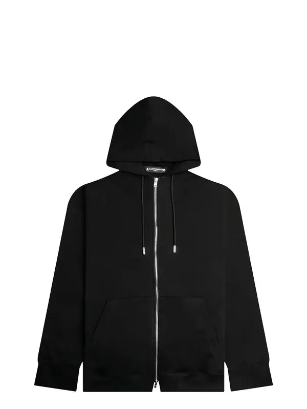 MASTERMIND WORLD Skull-print Zip-up Hoodie - Black