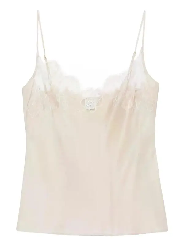 Carine Gilson Silk Camisole - Neutrals