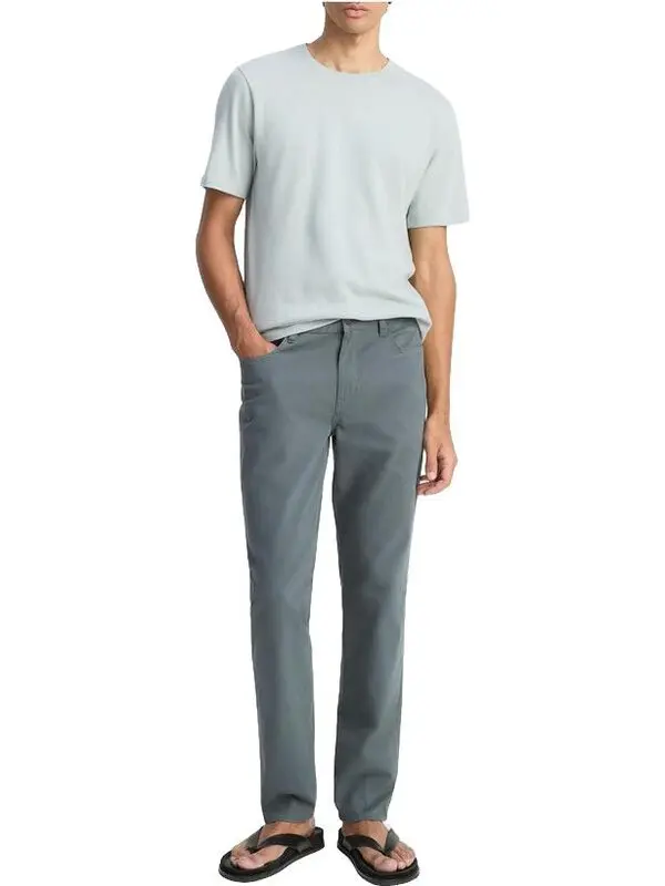 Vince Dylan Slim 5-pocket Stretch-cotton Pant - Blue