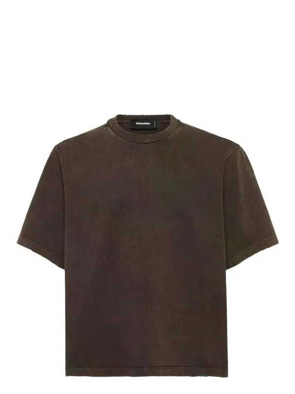 Dsquared2 Raw Edge T-shirt - Brown
