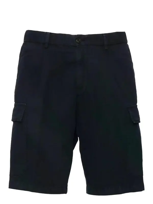 BRIGLIA 1949 Cargo Pocket Shorts - Blue