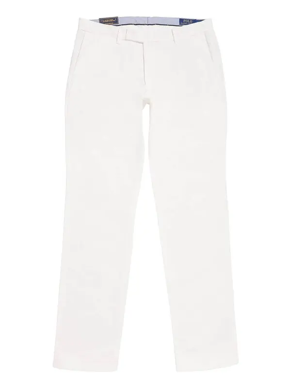 Polo Ralph Lauren Stretch-cotton Straight-fit Chinos - White