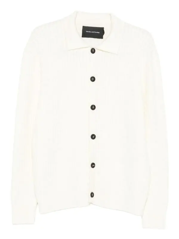 Tagliatore Cardigan - White