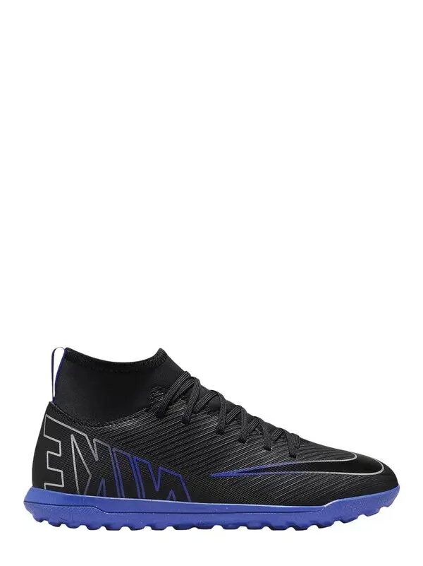 Nike Mercurial Superfly 9 Club Tf Gs "shadow Pack" High Top Sneakers - Black
