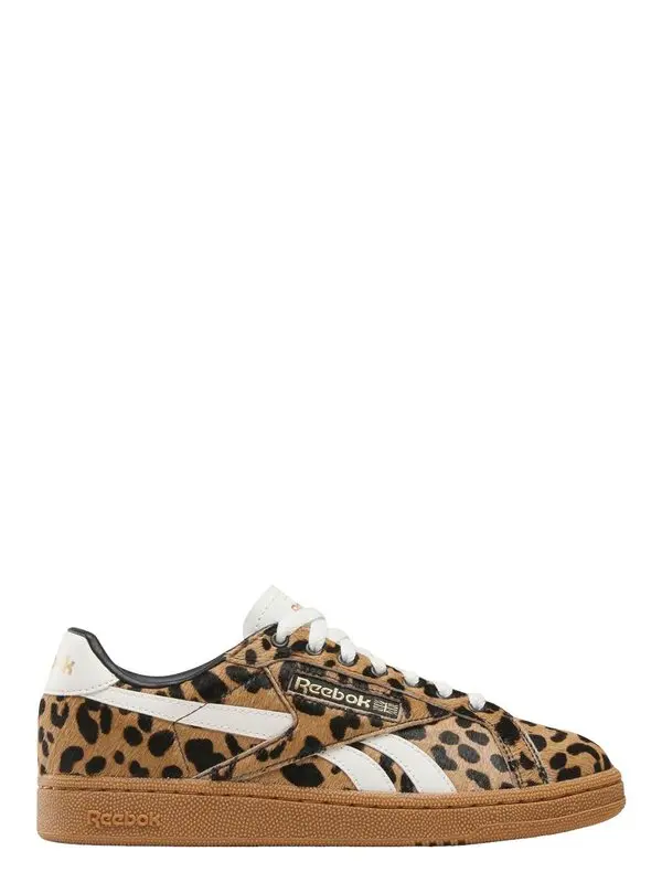 REEBOK Club C Grounds Uk 'cheetah' Sneakers - Brown