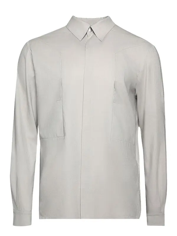 Rick Owens Fogpocket Outershirt - White