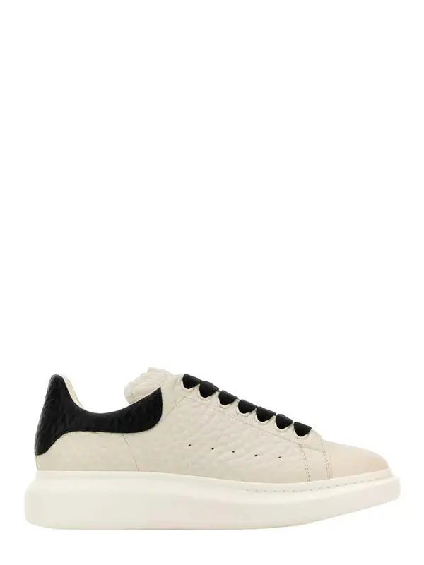 Alexander McQueen Leather Sneakers - White