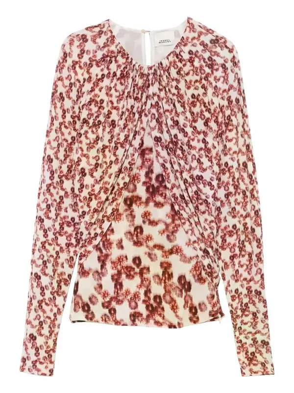 Isabel Marant Gaetane Top - Pink