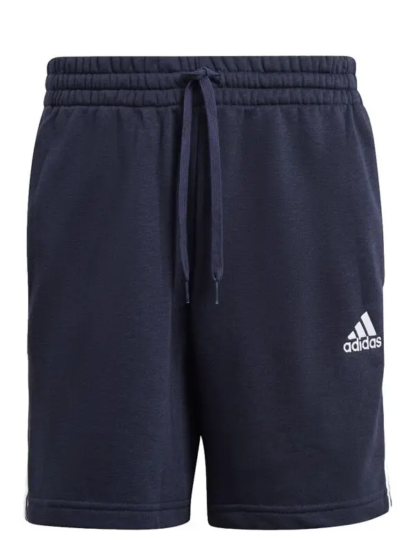 Adidas Essentials French Terry 3-stripes Shorts - Legend Ink / White
