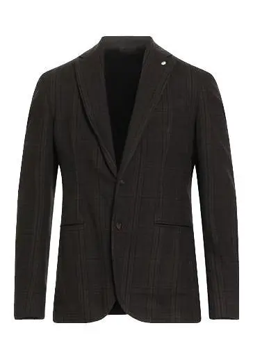 L.B.M. 1911 L. B.m. 1911 Blazer Dark Size Cotton, Polyethylene, Viscose - Brown