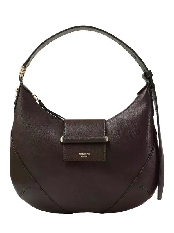 JIMMY CHOO Small Bar Shoulder Bag - Brown