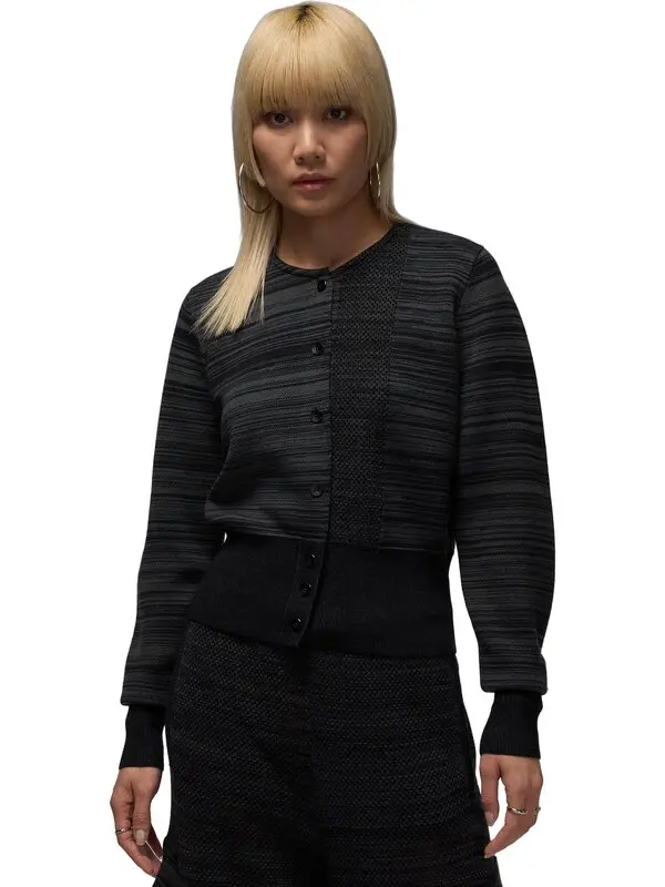 JORDAN X Tã©la Knit Cardigan - Grey