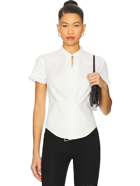 GEEL Lewis Blouse - White
