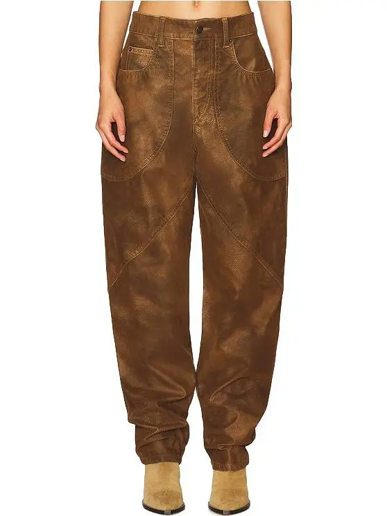 Isabel Marant Kelvina Pant - Tabacco