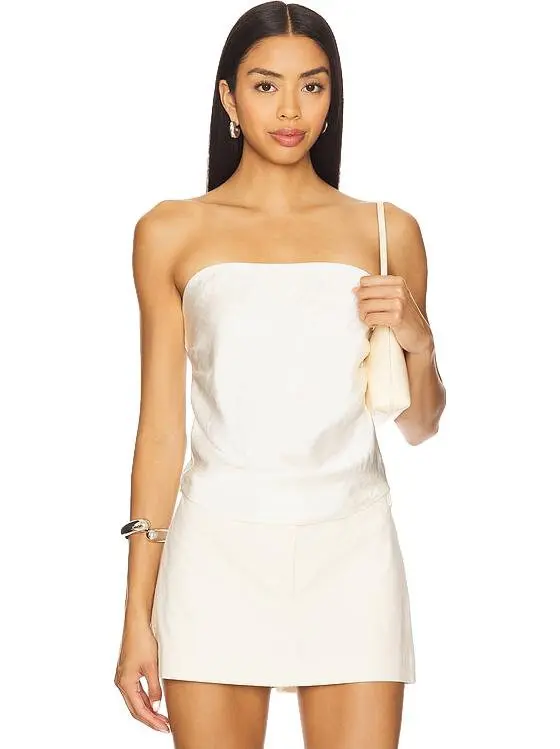 Heartloom Adrian Strapless Top - Ivory