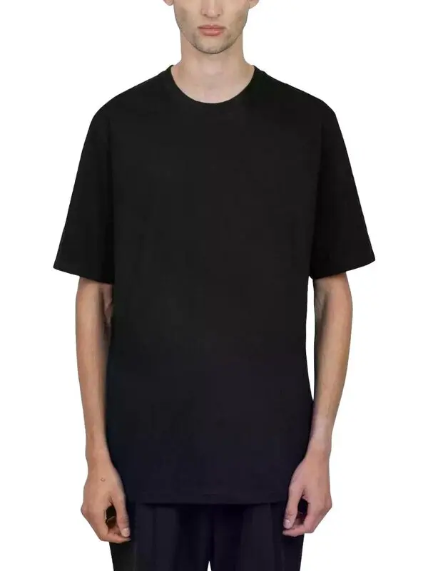 JIL SANDER Crew-neck Logo-print T-shirt - Black