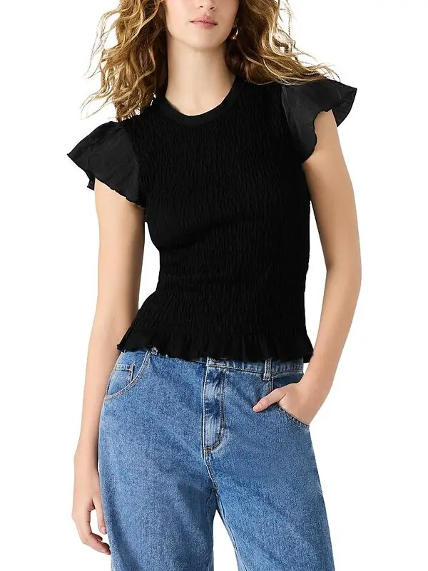 Steve Madden Cecilie Top - Black