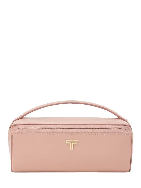 Tumi Leather Travel Case - Blush