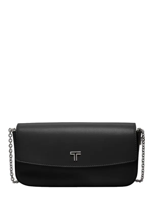 Tumi Convertible Wallet Crossbody - Black/gunmetal