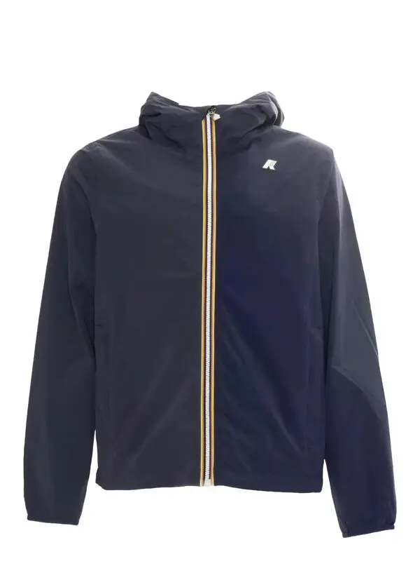 K-WAY Hooded Jacket - Blue