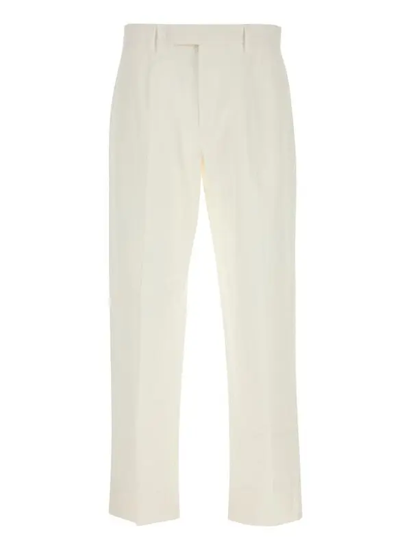 Zegna Formal Trousers - Whitesolid