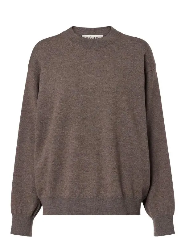 RÓHE Wool And Cashmere-blend Sweater - Brown