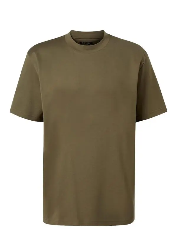 Loro Piana Cotton Jersey T-shirt - Green