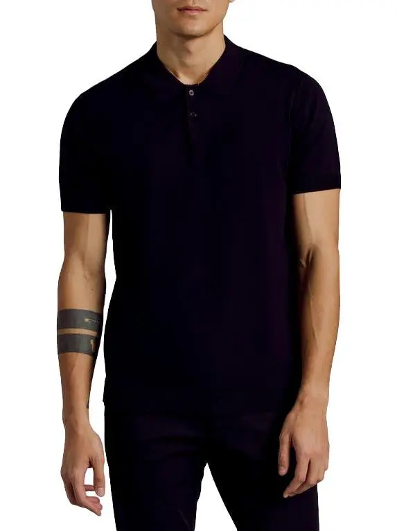 True Classic Sweater Polo - Black