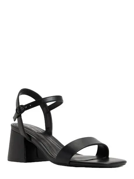 CALL IT SPRING BY ALDO Square Toe Ankle Strap Sandals - Open Black