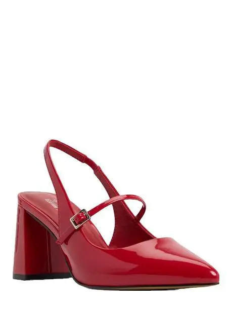CALL IT SPRING BY ALDO Coquettte Slingback Mary Jane Pumps - Bright Red