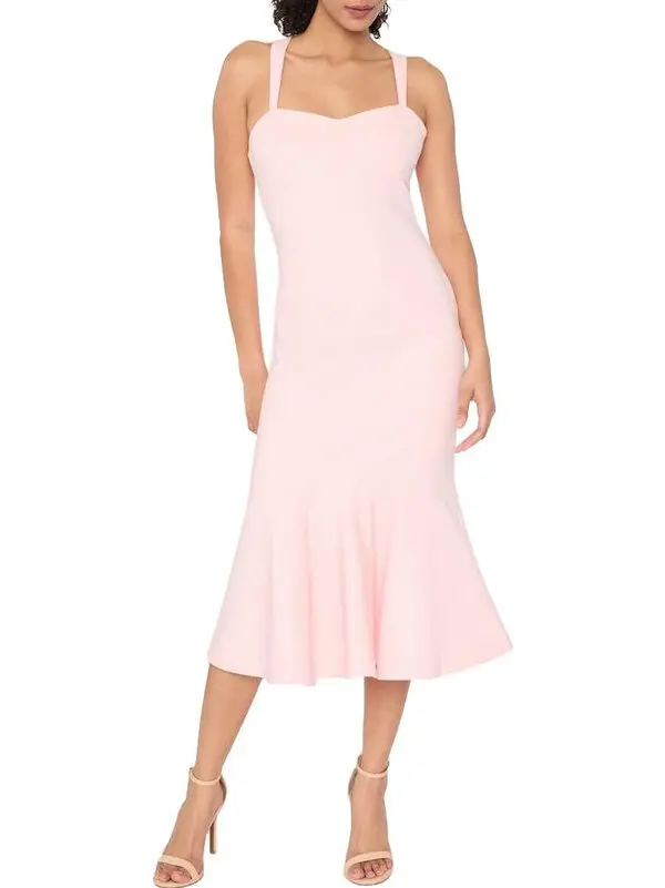 Likely Dalia Ruffle Hem Sleeveless Dress - Roseshadow
