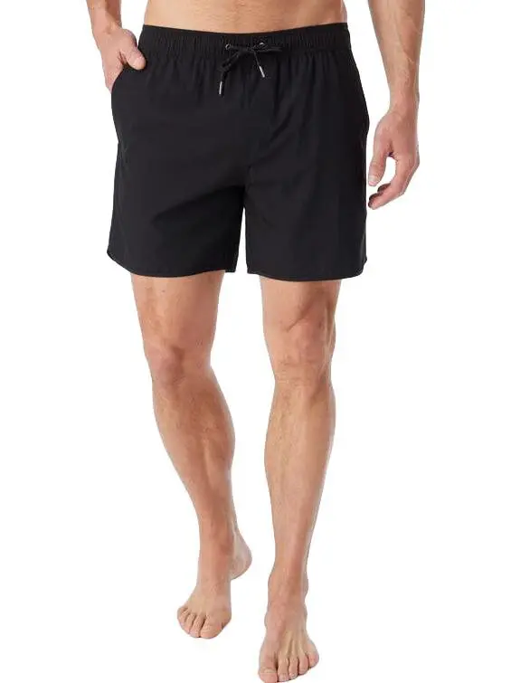 FAIR HARBOR The Anchor Swim Trunks - Black