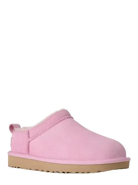 UGG Classic Micro Shearling Lined Slip-on - Pink Diamond