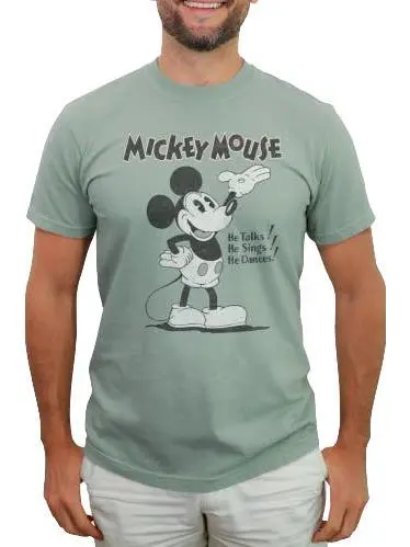 MICKEY & FRIENDS Classic He Talks He Sings He Dances Graphic T-shirt - Bay