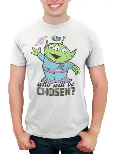 TOY STORY Who Will Be Chosen Graphic T-shirt - White