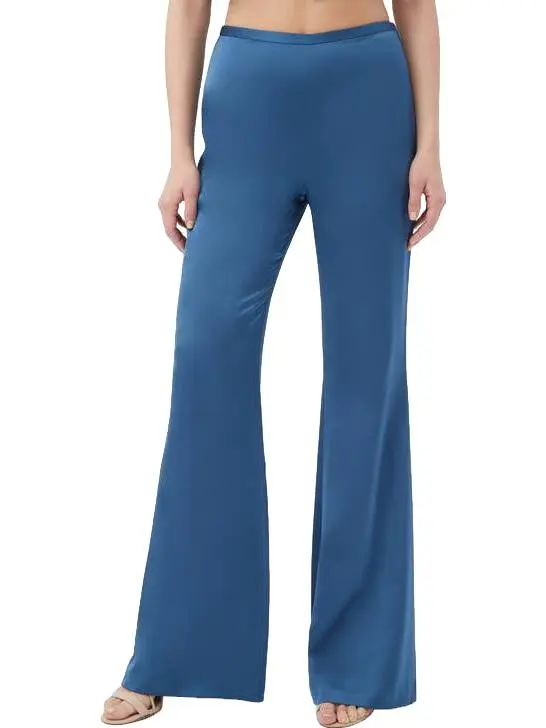 Trina Turk Anmitsu Flare Leg Pant - Sumi Blue