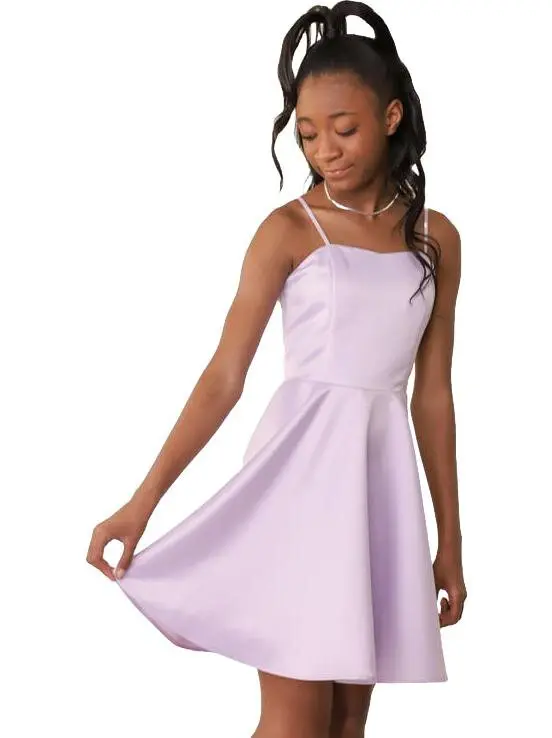 UN DEUX TROIS Fit And Flare Party Dress - Lilac
