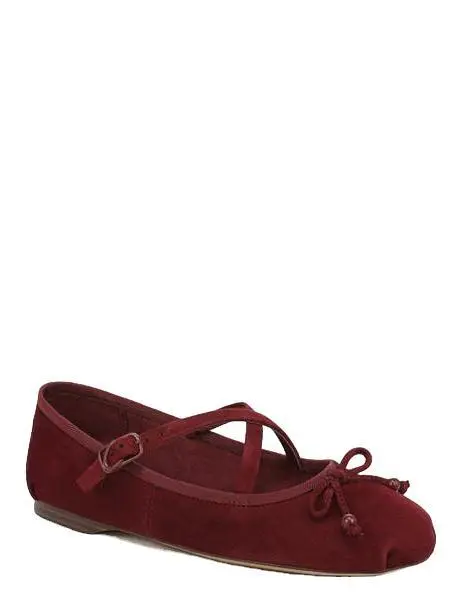 CIRCUS NY BY SAM EDELMAN Zuri Strappy Ballet Flat - Chianti