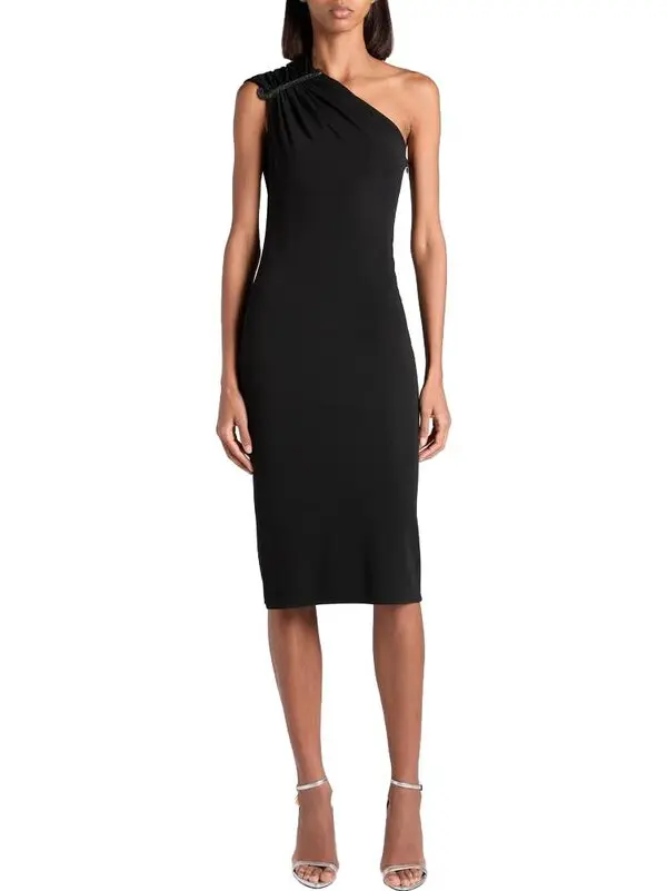 TOM FORD One-shoulder Crepe Jersey Cocktail Dress - Lb999 Black